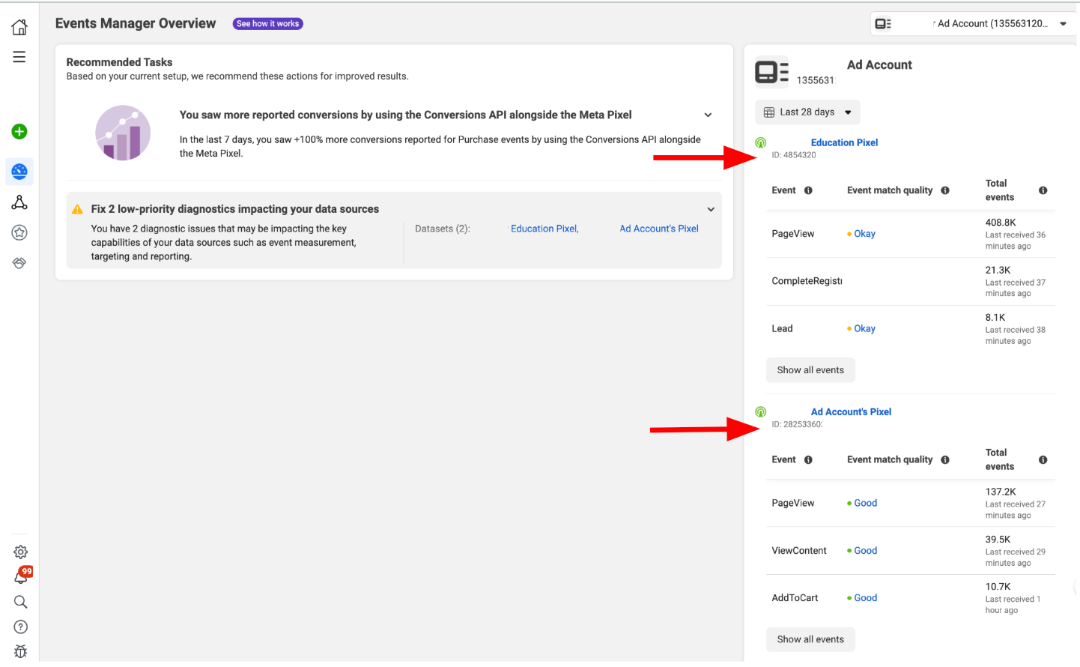 Where Do I Find My Meta (Facebook) Pixel ID?